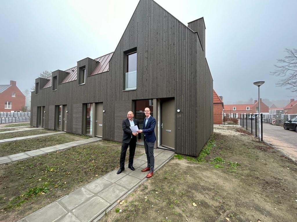 Circulaire woningen Ugchelen Buiten overgedragen aan De Goede Woning ...
