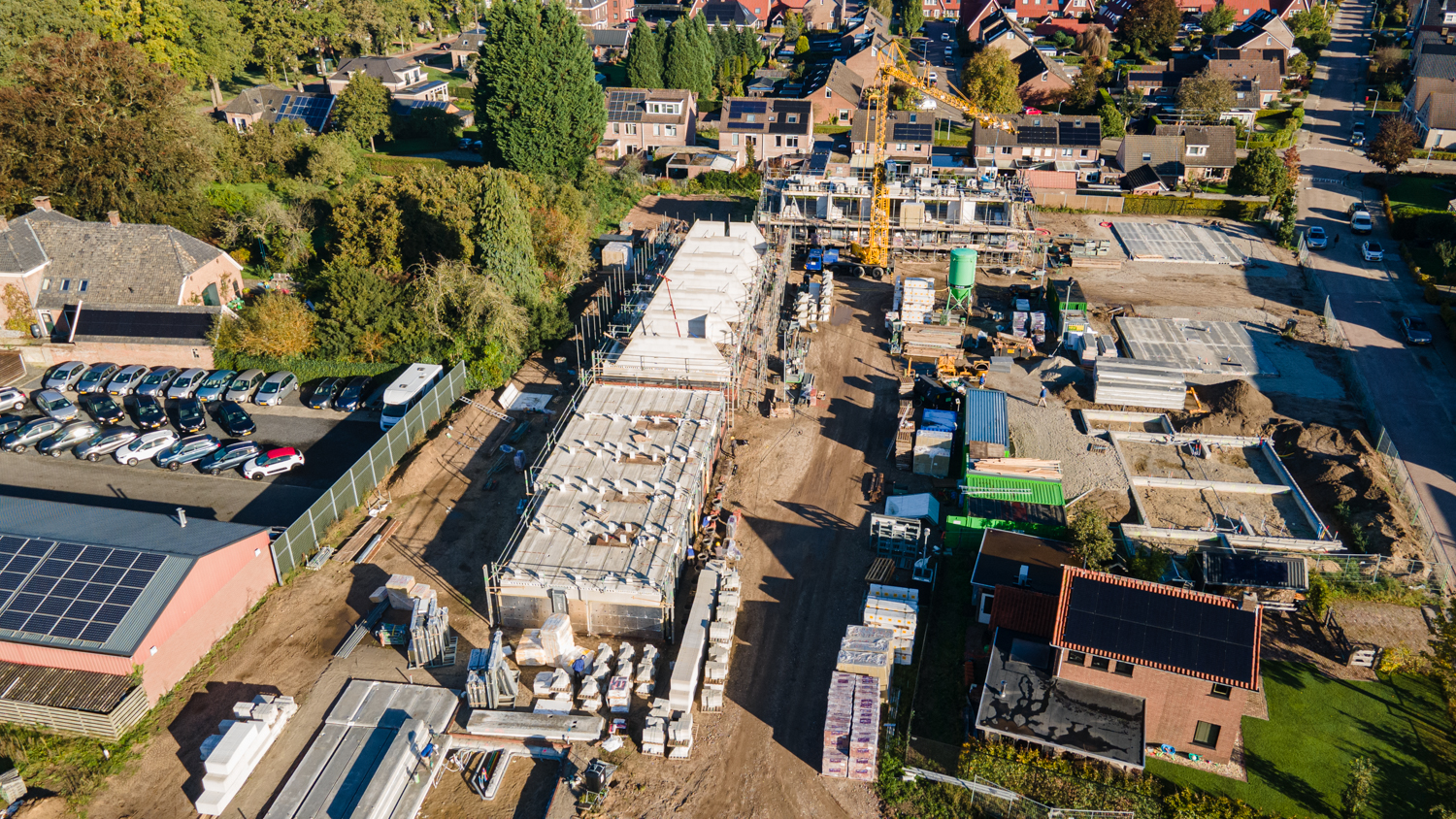 Eerste woningen bereiken hoogste punt in Wilp » Nikkels